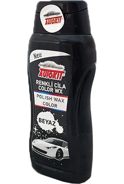 Autokit Renkli Likit Cila Beyaz Autokit Renkli Likit Cila Beyaz