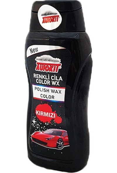 Autokit Renkli Likit Cila Kırmızı Autokit Renkli Likit Cila Kırmızı
