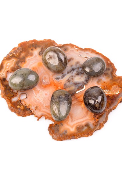 Taş Sandığı Labradorit Taşı Kütle