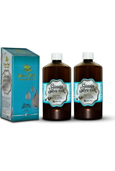 Natura Ment Kolloidal 100 Ppm Ultra Viyole Gümüş Suyu 1000+1000 cc Natura Ment Kolloidal 100 Ppm Ultra Viyole Gümüş Suyu 1000+1000 cc