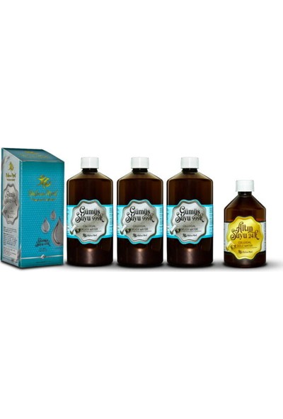 Natura Ment Kolloidal 100 Ppm 3*1000 cc Gümüş SUYU+500 cc Altın Suyu Natura Ment Kolloidal 100 Ppm 3*1000 cc Gümüş SUYU+500 cc Altın Suyu