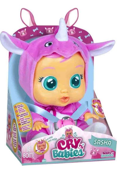 Cry Babies Ağlayan Bebekler Seri 5 Sasha Cry Babies Ağlayan Bebekler Seri 5 Sasha