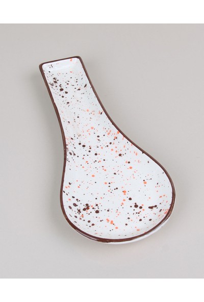 Aref Seramik Yatay Kaşıklık 27 cm Kirli Kaşıklık