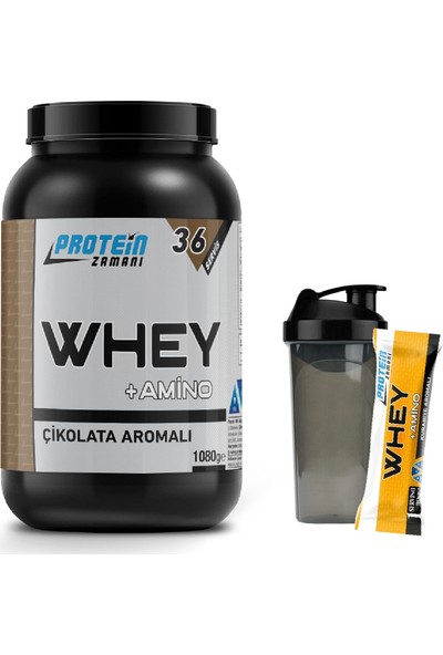 Protein Zamanı Whey Protein Tozu 1080 Gram 36 Servis Protein Zamanı Whey Protein Tozu 1080 Gram 36 Servis