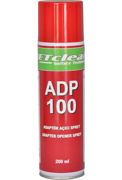 Jet Clean Jetclean ADP-100 Adaptör Açıcı Sprey 200ML Jet Clean Jetclean ADP-100 Adaptör Açıcı Sprey 200ML