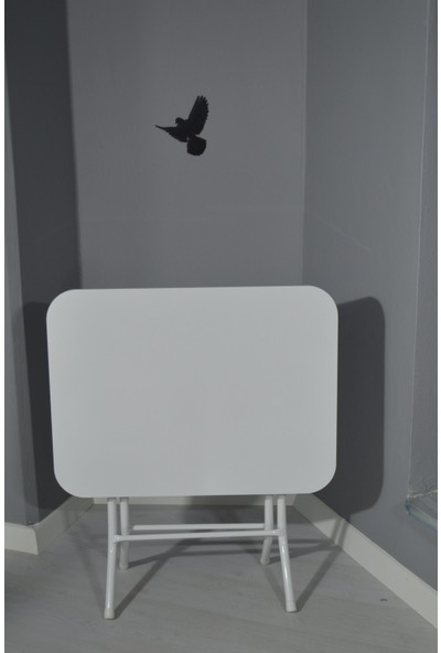 Mobexport Katlanabilir Çok Amaçlı Masa- Beyaz