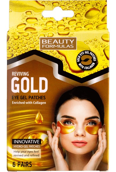 Beauty Formulas Gold Göz Maskesi 6 Adet