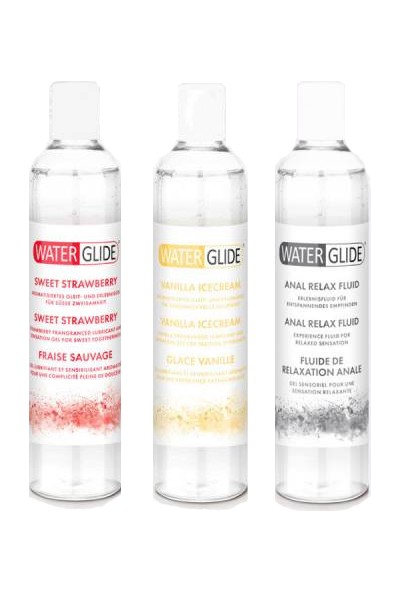 Water Glide Waterglide 400 ml Çilekli + 400 ml Vanilyalı + 400 ml Anal Relax Kayganlaştırıcı Jel Water Glide Waterglide 400 ml Çilekli + 400 ml Vanilyalı + 400 ml Anal Relax Kayganlaştırıcı Jel