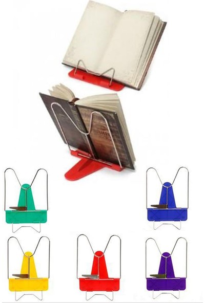 İtc Store Portatif Ayarlanabilir Metal Kitap Okuma Standı Aparatı Aleti