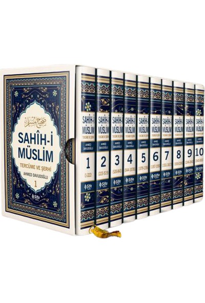 Sahîh-I Müslim Tercüme ve Şerhi 10 Cilt Kutulu - Ahmed Davudoğlu Sahîh-I Müslim Tercüme ve Şerhi 10 Cilt Kutulu - Ahmed Davudoğlu
