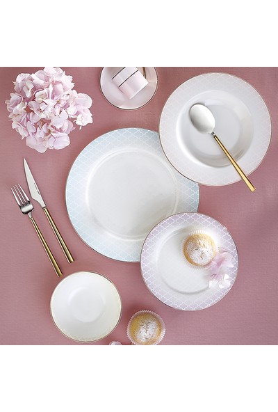 Karaca Suga 24 Parça 6 Kişilik Yemek Takımı