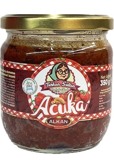 Alkan Türkan Sultan Acuka Sos 350 gr Alkan Türkan Sultan Acuka Sos 350 gr