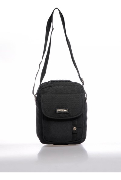 Fossil FSCEO07004 Siyah Erkek Askılı Çanta