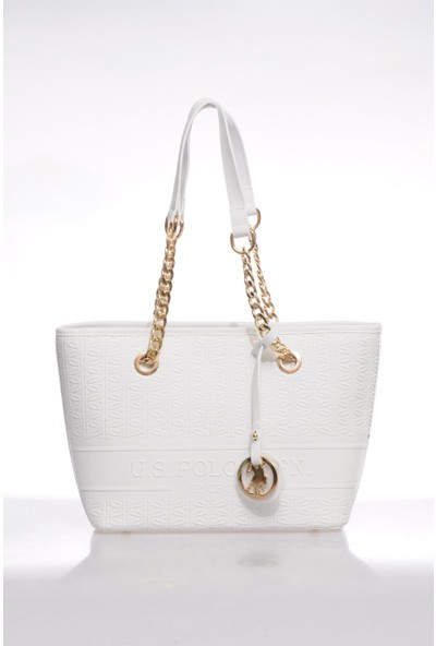 U.s. Polo Assn. US21145 Beyaz Kadın Omuz Çantası