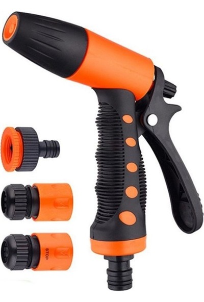 İncirop Tetikli Bahçe Sulama Tabancası 4'lü Set Medalyan (MD605) İncirop Tetikli Bahçe Sulama Tabancası 4'lü Set Medalyan (MD605)