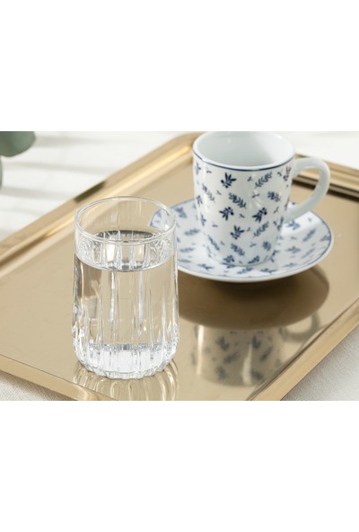 English Home Koza Cam 6'lı Kahve Yanı Su Bardağı 135 ml Şeffaf English Home Koza Cam 6'lı Kahve Yanı Su Bardağı 135 ml Şeffaf