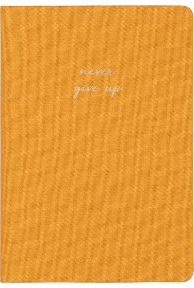 Matt Notebook Sert Kapak Noktalı Defter Hardal 14 x 20 cm