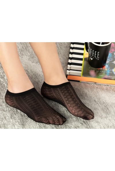English Home Violet Kadın Ten Çorap Siyah