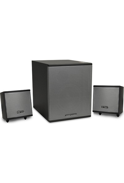 Thonet Vander Kind 125W 2+1 Masaüstü Subwoofer Ahşap Speaker Hoparlör Sistemi Thonet Vander Kind 125W 2+1 Masaüstü Subwoofer Ahşap Speaker Hoparlör Sistemi