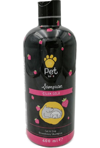 Pet Love Çilek Özlü Kedi ve Köpek Şampuanı 400 ml