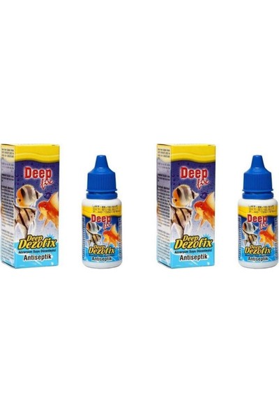 Deep Fix Dezofix Akvaryum Suyu Düzenleyici 30ML 2 Adet Deep Fix Dezofix Akvaryum Suyu Düzenleyici 30ML 2 Adet