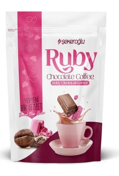 Şekeroğlu Ruby Çikolatalı Kahve 200 gr