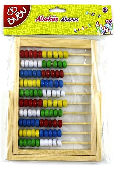 Bu-Bu Ahşap Abaküs 19,2 x 15,5 cm Bu-Bu Ahşap Abaküs 19,2 x 15,5 cm