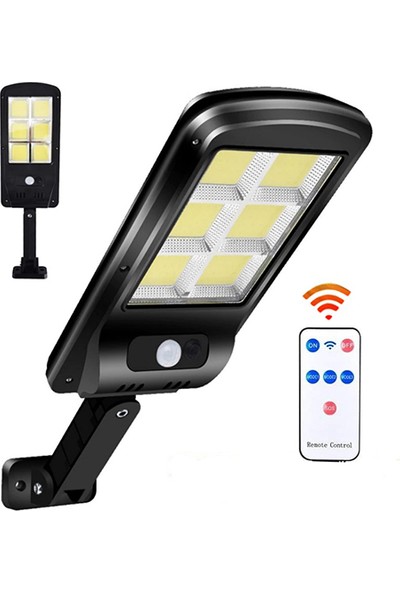 Mofy's Solar Güneş Enerjili Hareket Sensörlü Kumandalı 3 Modlu LED Bahçe Sokak Lambası Mofy's Solar Güneş Enerjili Hareket Sensörlü Kumandalı 3 Modlu LED Bahçe Sokak Lambası