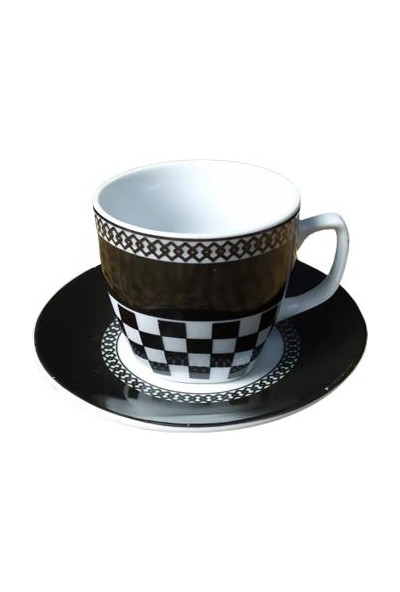 Cvs DN12674 Porselen Türk Kahve Takımı