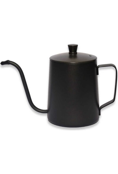 Black Goat Home Barista Mini Drip Kettle Kapaklı 600 ml Kahve Demleme Ibriği Black Goat Home Barista Mini Drip Kettle Kapaklı 600 ml Kahve Demleme Ibriği