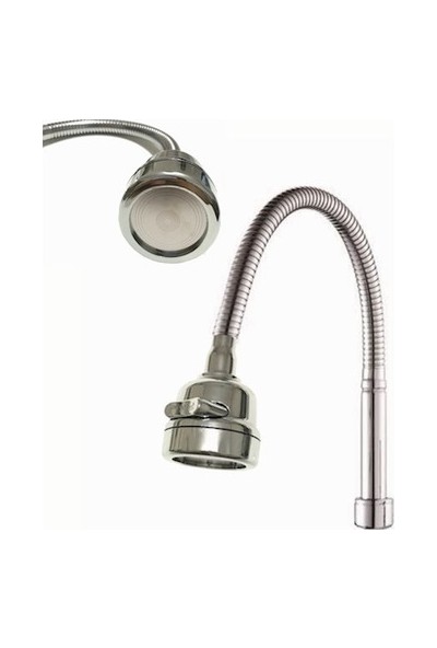Aqua Cool Tazyikli Oynar Başlklı Su Tasarruflu Spiral Musluk Başlığı Aqua Cool Tazyikli Oynar Başlklı Su Tasarruflu Spiral Musluk Başlığı