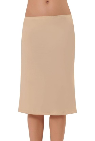 Nbb Kadın Ten Uzun Diz Altı Jüpon Astar 2901 Nbb Kadın Ten Uzun Diz Altı Jüpon Astar 2901