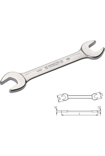 Izeltaş 10X11 mm Iki Ağız Anahtar Kısa Boy mm Izeltaş 10X11 mm Iki Ağız Anahtar Kısa Boy mm
