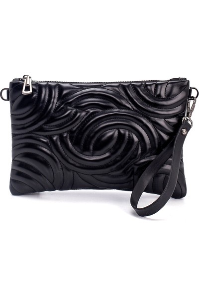 Chapman Clutch Çanta Mat Siyah