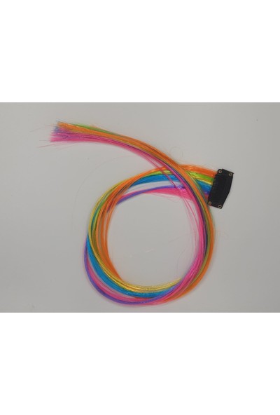 Htg Çıtçıtlı Renkli Takma Saç