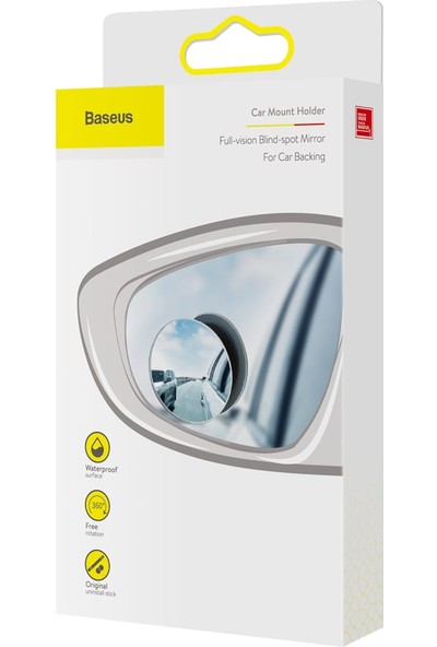 Baseus Full-Vision 2 Adet Mini Geri Görüş Aynası,Kör Nokta Aynası Baseus Full-Vision 2 Adet Mini Geri Görüş Aynası,Kör Nokta Aynası
