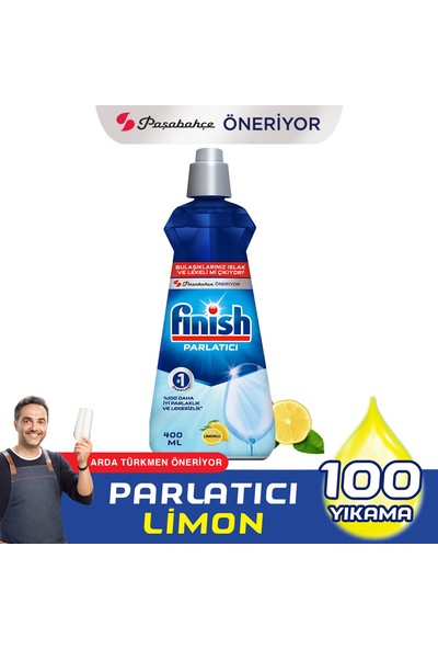Finish Bulaşık Makinesi Parlatıcı Limon 400 ml