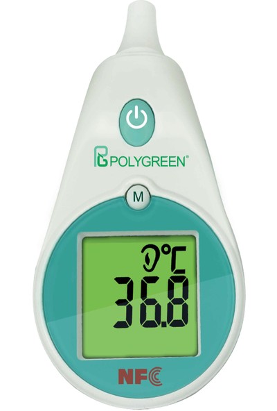 Polygreen Kı 8180N Akıllı Temassız Kulaktan Ateş Ölçer Polygreen Kı 8180N Akıllı Temassız Kulaktan Ateş Ölçer