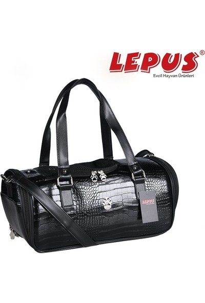 Lepus Kedi ve Köpek Için Duffle Bag Siyah 3X23X46H cm Lepus Kedi ve Köpek Için Duffle Bag Siyah 3X23X46H cm