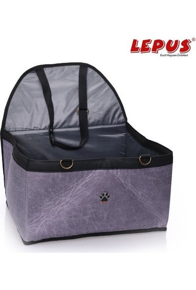 Lepus Pet Araç Koltuğu Lavanta 40X32X25H cm Lepus Pet Araç Koltuğu Lavanta 40X32X25H cm