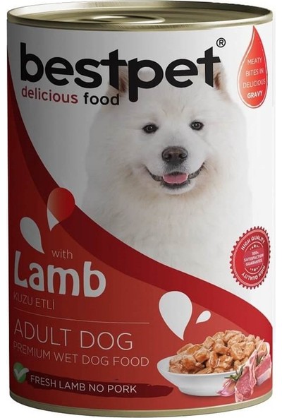 Bestpet Kuzulu Köpek Konservesi 415 Idili Bestpet Kuzulu Köpek Konservesi 415 Idili