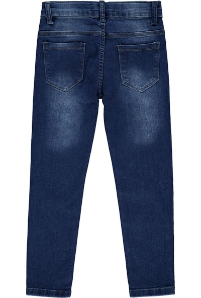 Civil Girls Kız Çocuk Kot Pantolon 6-9 Yaş Mavi