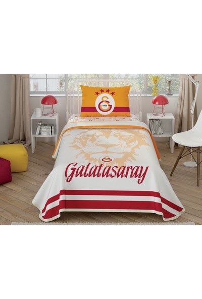 Taç Galatasaray Aslan Logo Lisanslı Pike Takımı Taç Galatasaray Aslan Logo Lisanslı Pike Takımı