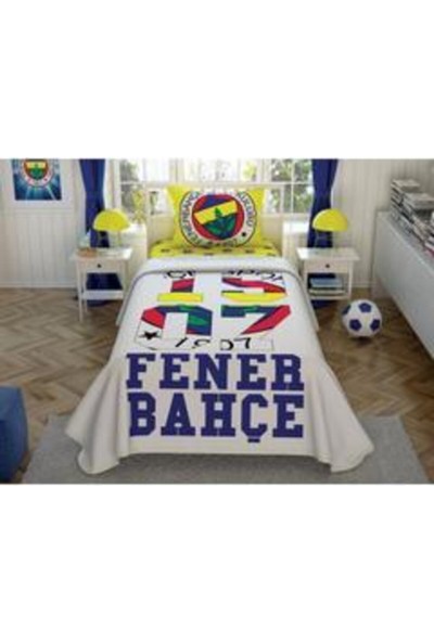 Taç Fenerbahçe Şanlı Logo Lisanslı Pike Takımı Taç Fenerbahçe Şanlı Logo Lisanslı Pike Takımı