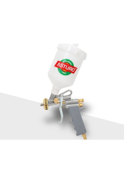 Asturo Boya Tabancası E70 Üstten Depo 2,2 mm