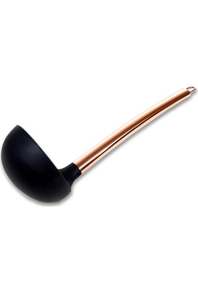 Arow Silikon Kepçe Bakır Siyah Renk