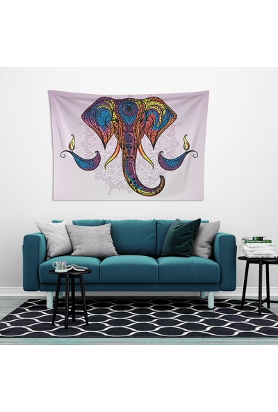 Vagonik Indian Fil Duvar Örtüsü 70 x 100 cm Vagonik Indian Fil Duvar Örtüsü 70 x 100 cm