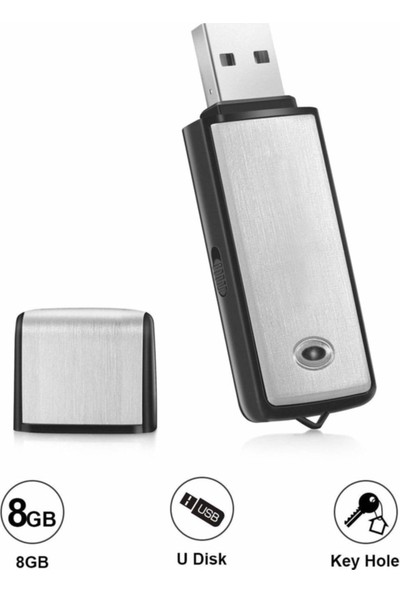 Nar Market SG-088 Sese Duyarlı USB Şeklinde Ses Kayıt Cihazı