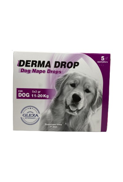 Glexa Maxi Derma Drop 5x2 Köpek Ense Damlası Glexa Maxi Derma Drop 5x2 Köpek Ense Damlası