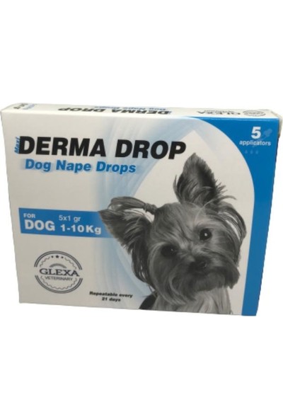 Glexa Maxi Derma Drop 5 x 1 gr Köpek Ense Damlası Glexa Maxi Derma Drop 5 x 1 gr Köpek Ense Damlası
